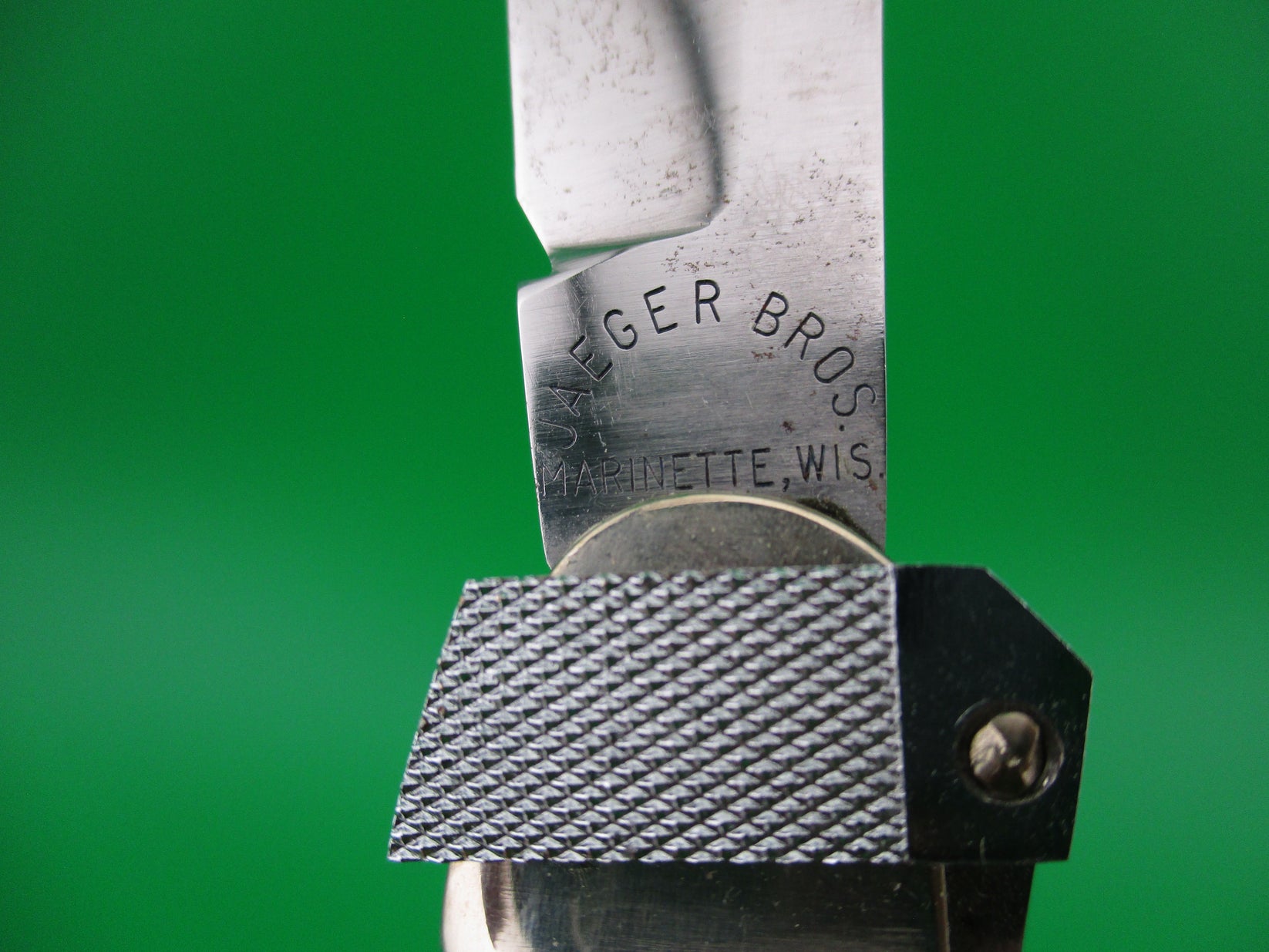 Z Aerial Jaeger Bros Vintage Stag automatic knife – Apple Valley Knives