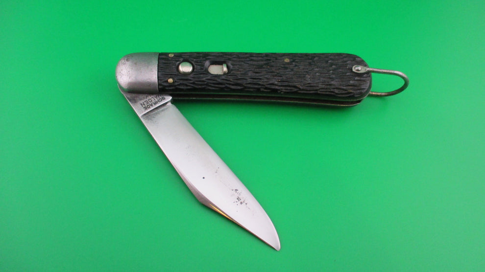 z SCHRADE WALDEN M2 Paratrooper knife vintage Korean War switchblade k ...