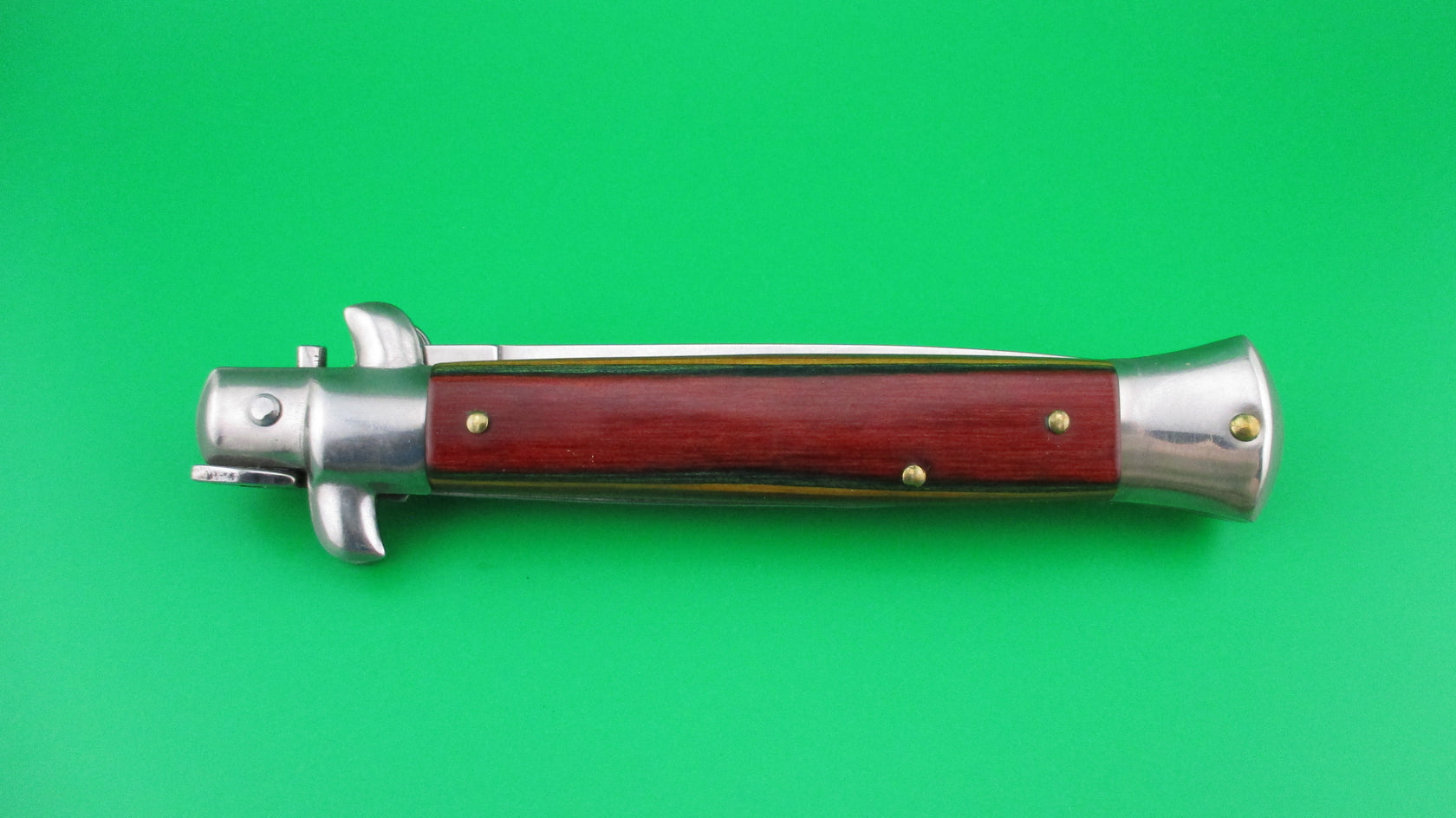 Z AB STILETTO ITALY 23cm Italian Dagger Blade Stiletto switchblade kni ...